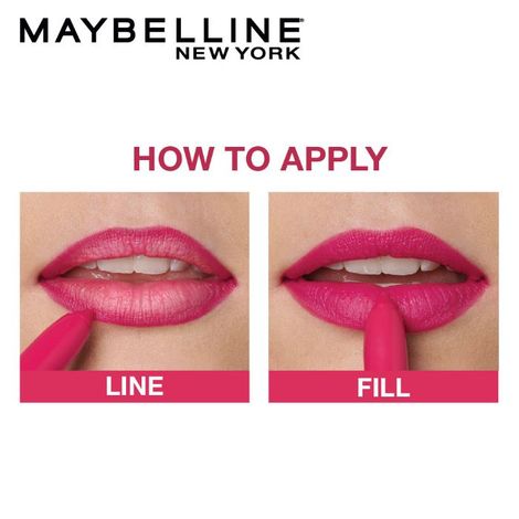 maybelline lipstick enjoy the view
