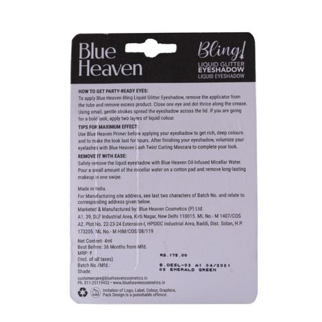 Blue heaven eye shadow store