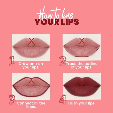 how to draw lip liner