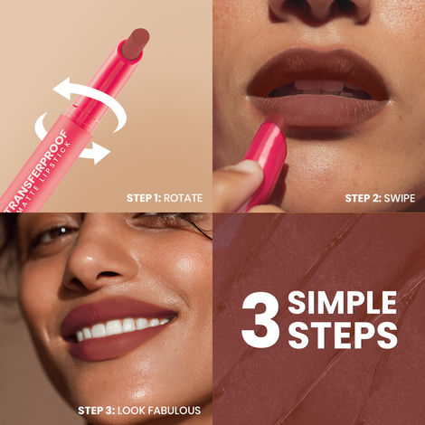 lipstick steps
