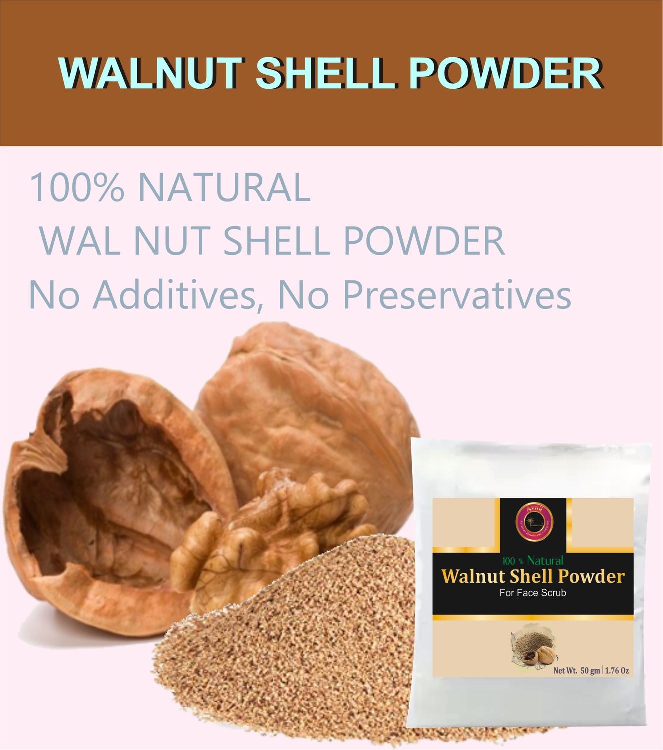 walnut shell powder uses