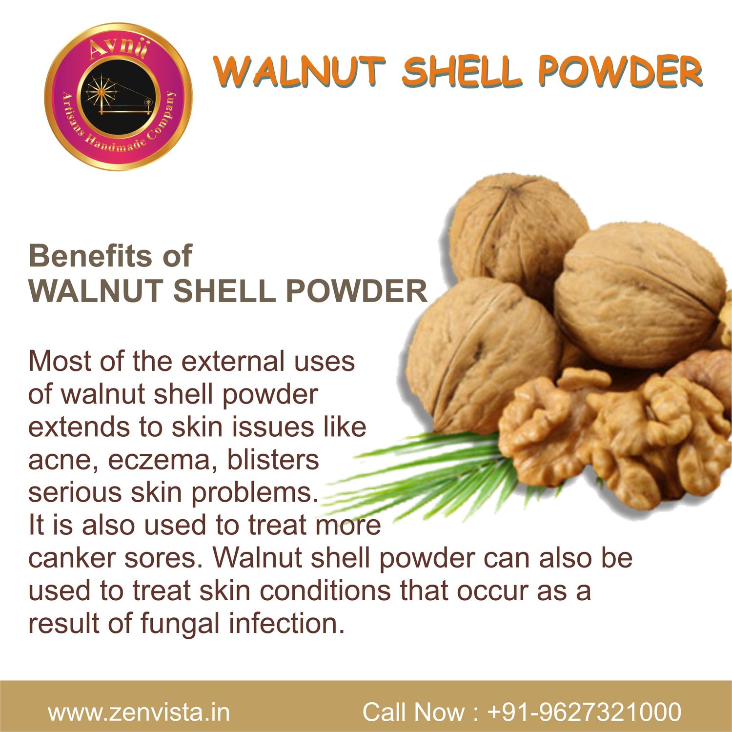 walnut shell powder uses