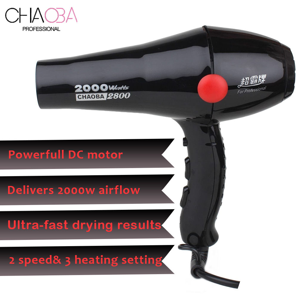 Chaoba hair dryer 2800 watts price store