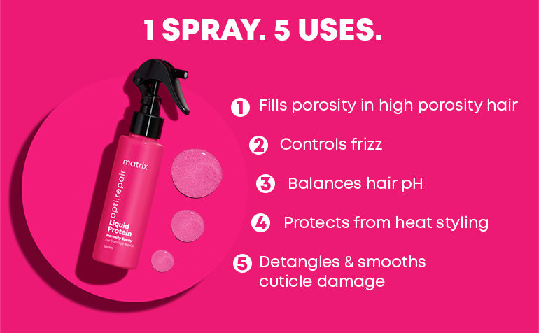 Matrix Opti.Repair Professional Porosity Spray | With Vitamin B5 | For ...