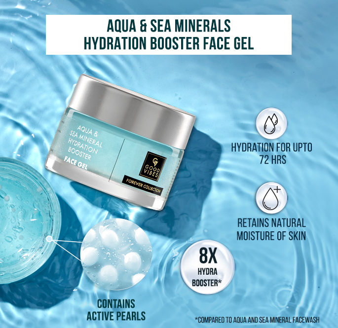 Good Vibes Hydration Booster Face Serum - Aqua & Sea Mineral (30 ml)