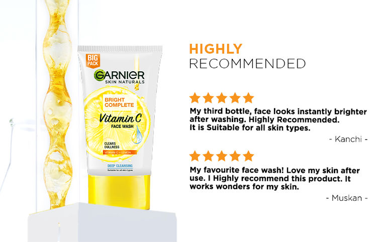 Garnier Bright Complete VITAMIN C Facewash (150 g)