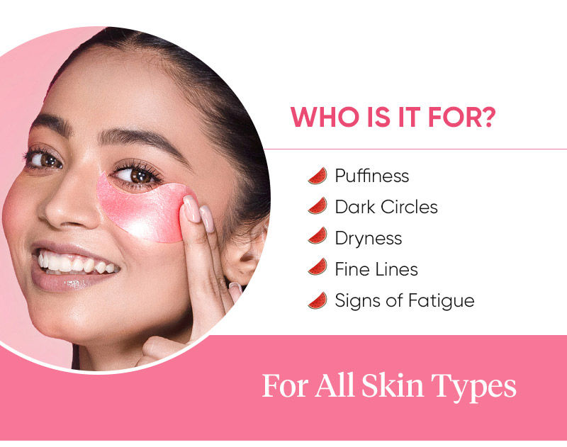 Dot & Key Watermelon Cooling Hydrogel Eye Patches with Hyaluronic ...