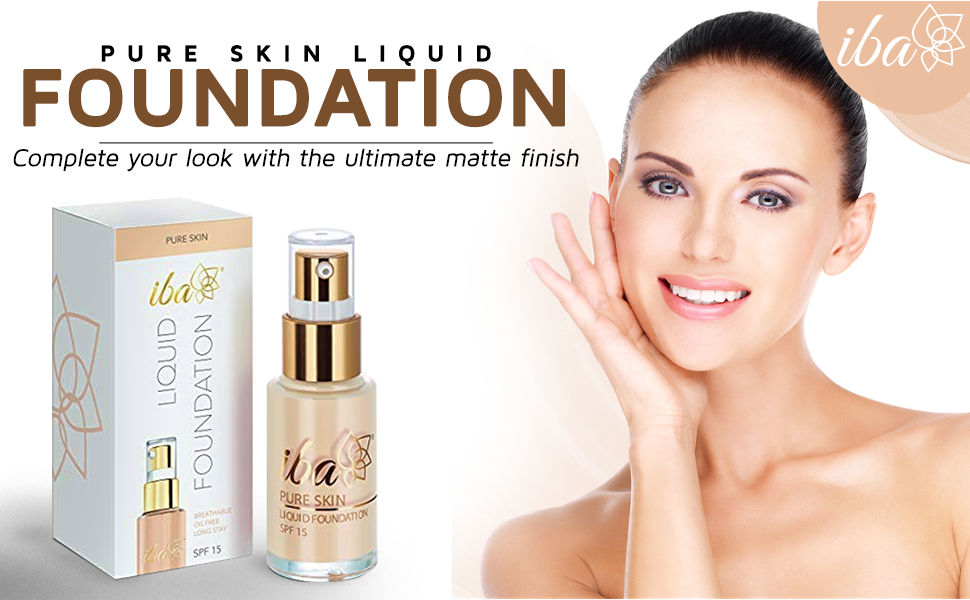 Buy Iba Pure Skin Liquid Foundation - Natural Beige (30 ml) Online ...