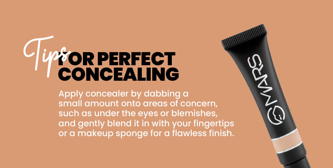 MARS Seal The Deal Spotless Liquid Concealer - Orange