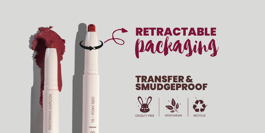 MARS Poppins Lip Crayon -Swooning Maroon