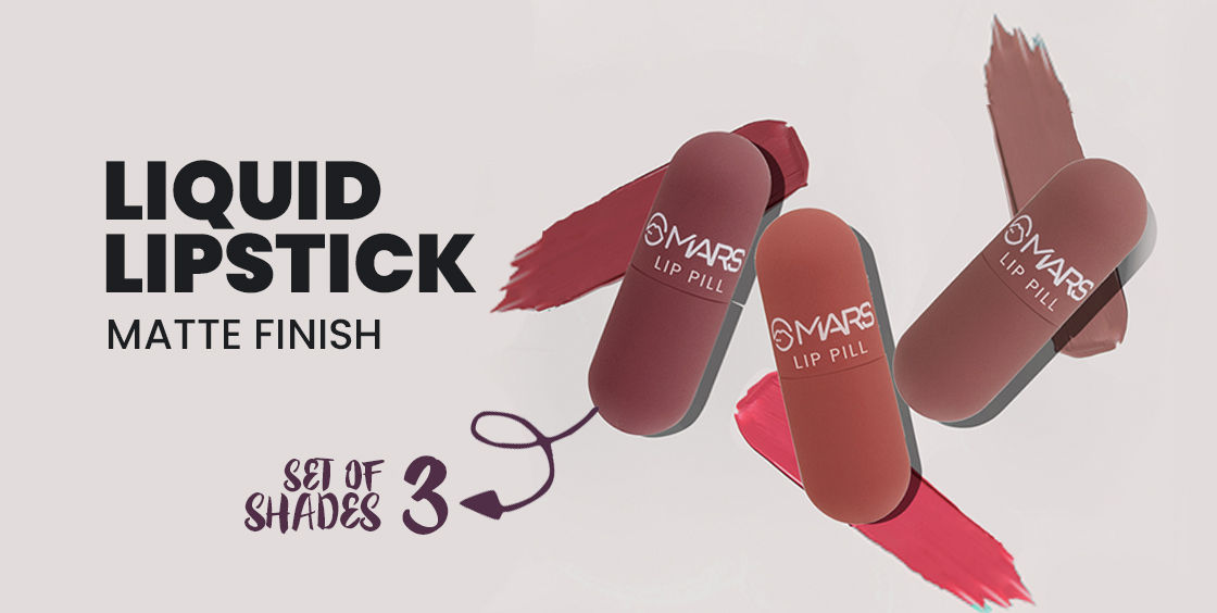 MARS Matte Lip Bullets - Set of 3 - A