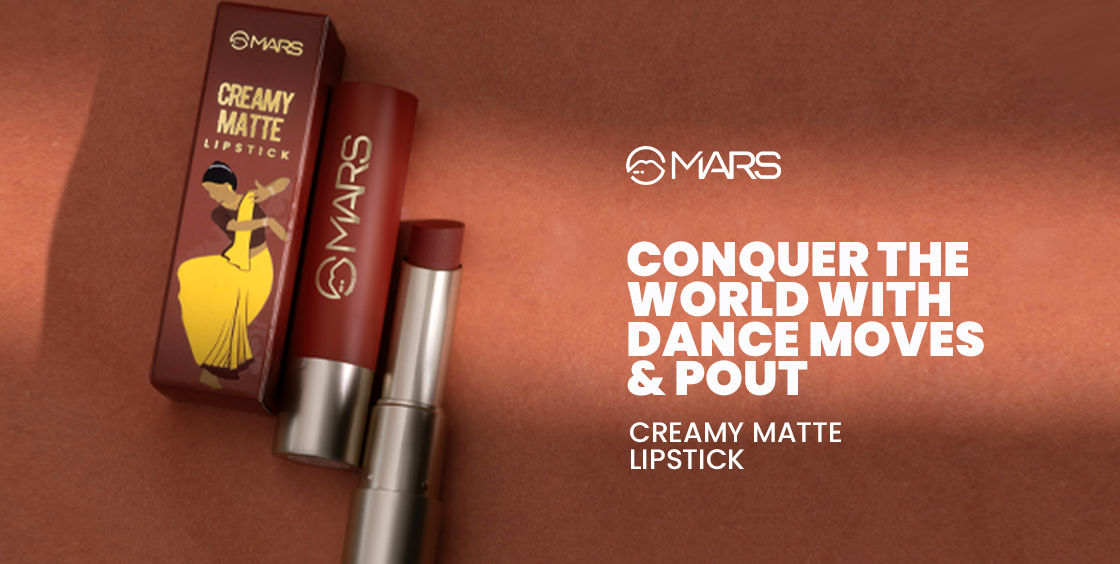 MARS creamy Matte lipstick- Hiphop
