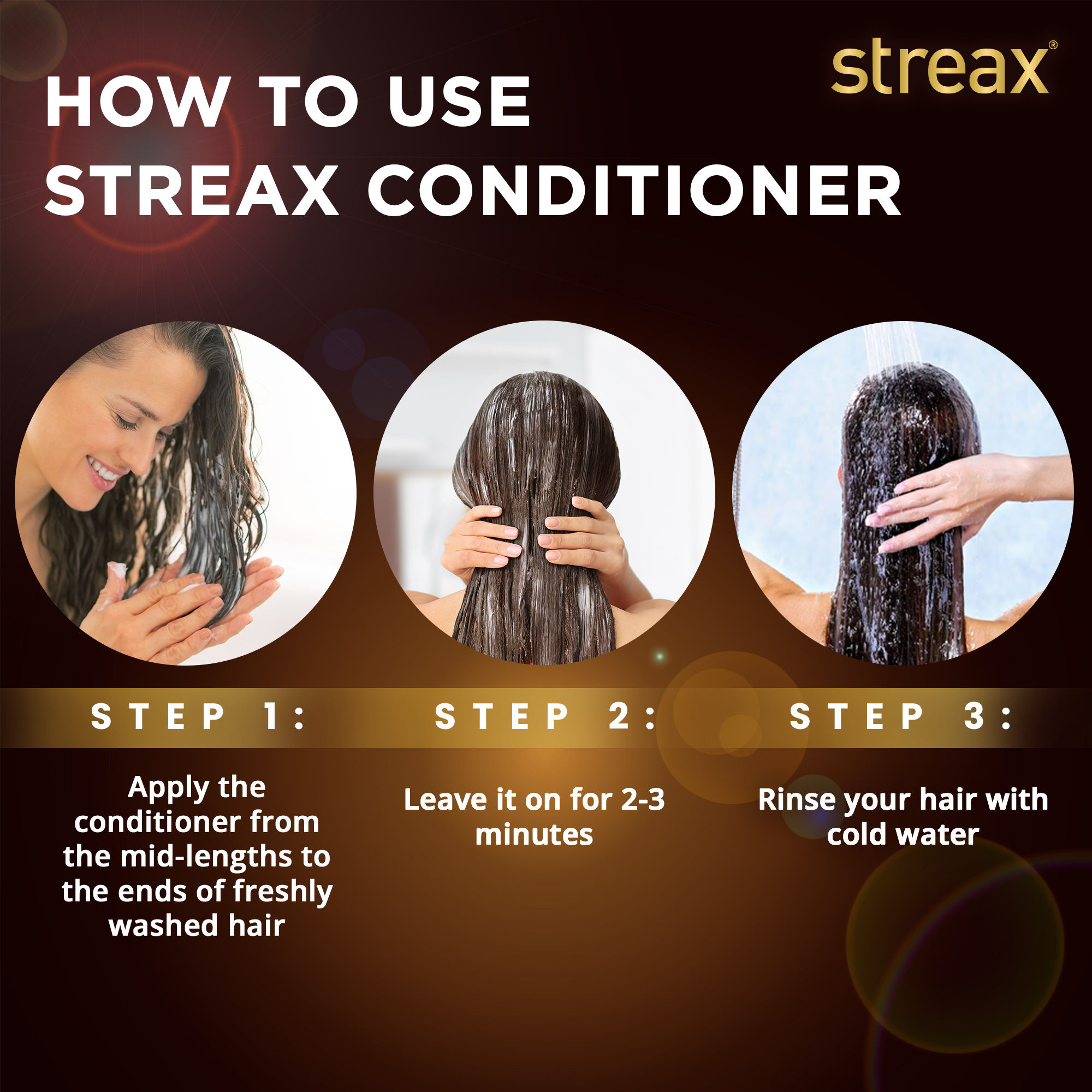 Streax Glossy Serum Shine Conditioner (240 ml)