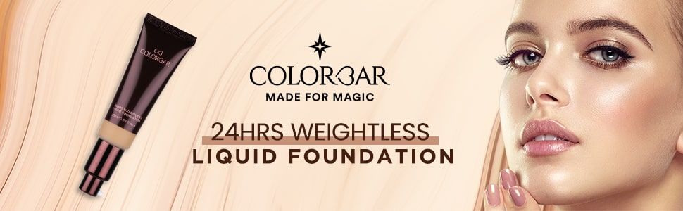 Buy Colorbar Cosmetics 24Hrs Weightless Liquid Foundation-FW 8.3 FD029 ...