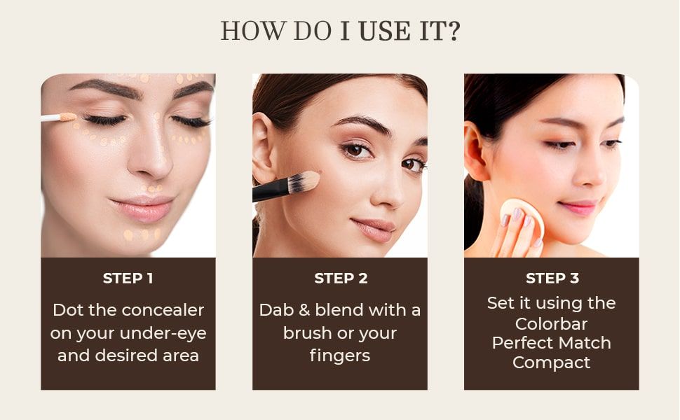 Colorbar Flawless Full Cover Concealer Chiffon (6 ml)