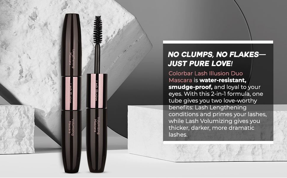 Buy Colorbar Lash Illusion Mascara Duo (4 ml) Online | Purplle