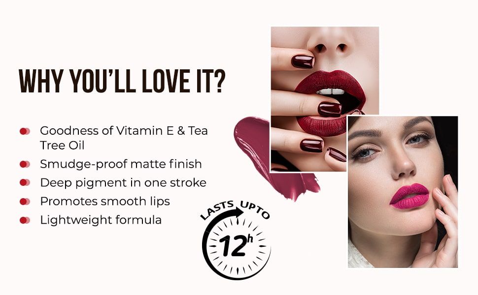 Colorbar PowerKiss Vegan Matte Lipcolor - Lust Magic