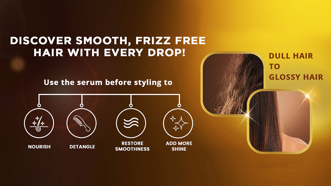 Streax Hair Serum vitalised with Walnut Oil 45 ml