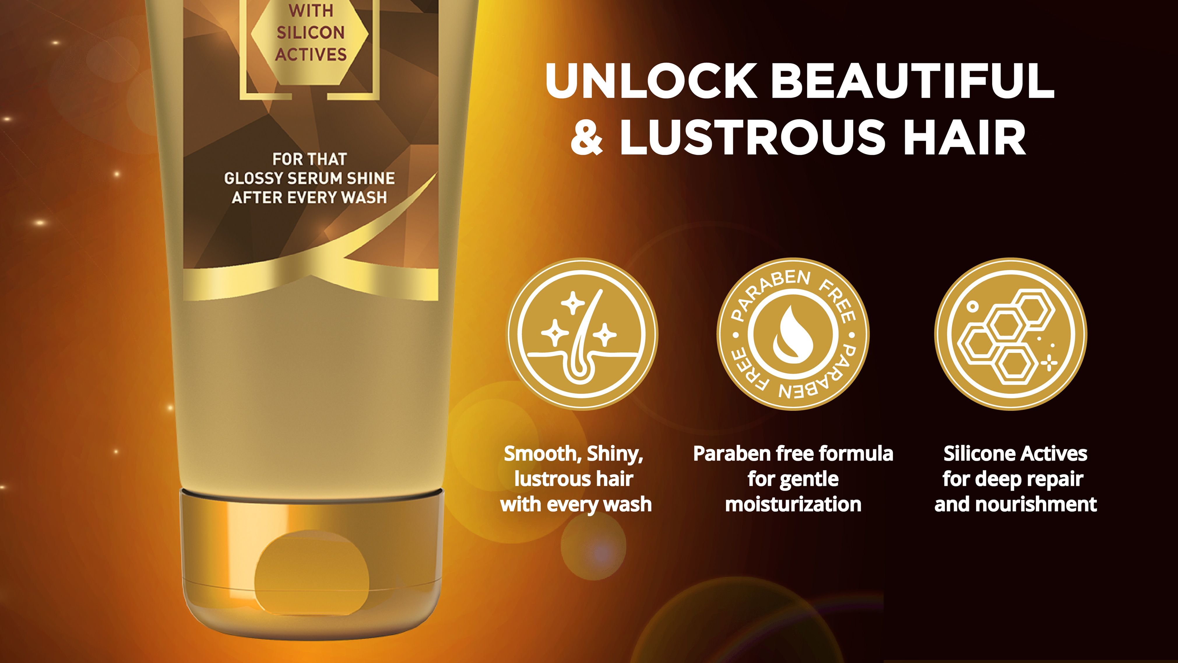 Streax Glossy Serum Shine Conditioner (240 ml)