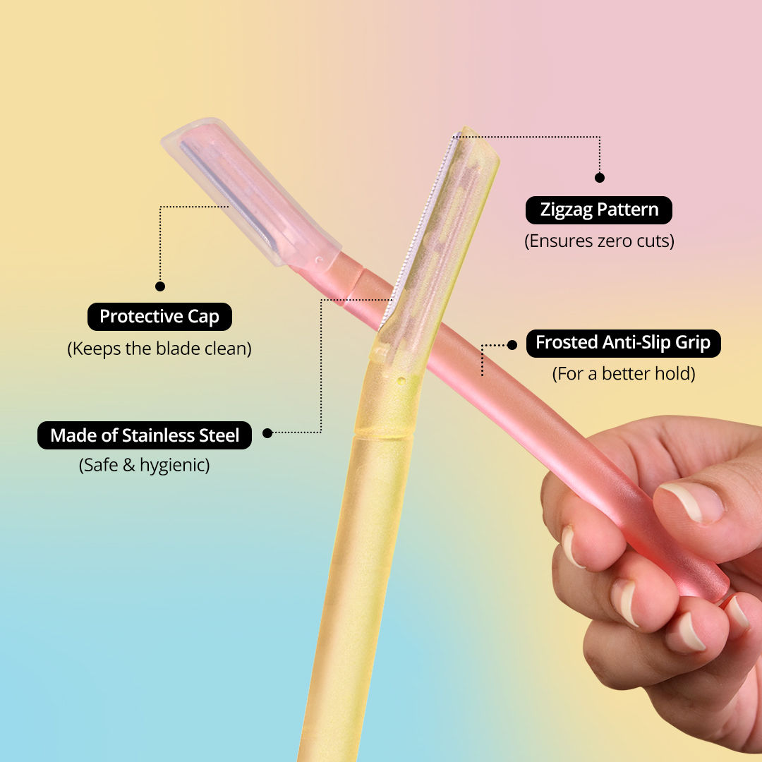 Carmesi Facial Razor Rainbow Pack