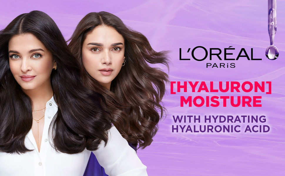 L'Oreal Paris Hyaluron Moisture 72H Moisture Filling Shampoo | With ...