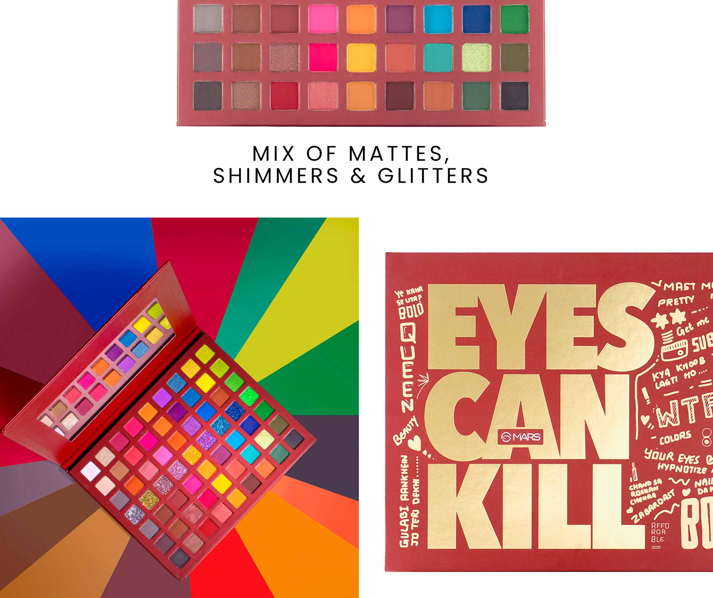 MARS Eyes Can Kill Eyeshadow Palette(63 g)