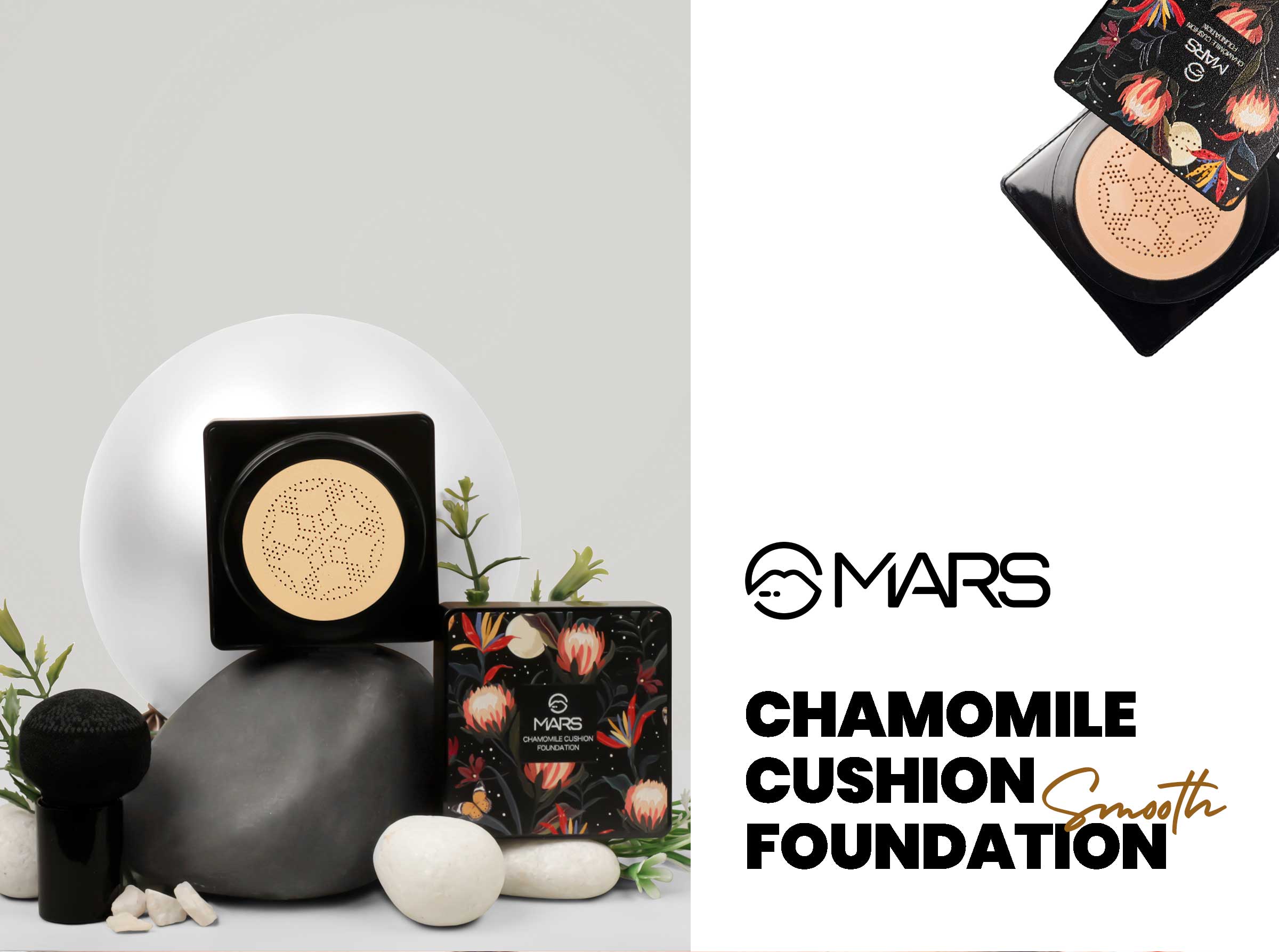 MARS Mushroom Cushion Foundation - 01, 20ml