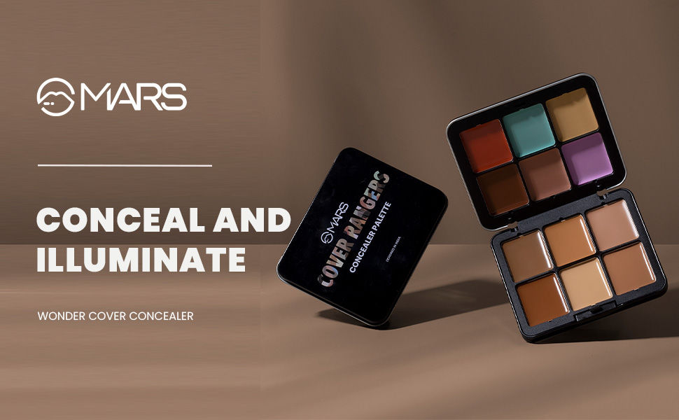 MARS Cover Rangers Concealer Palette - 1