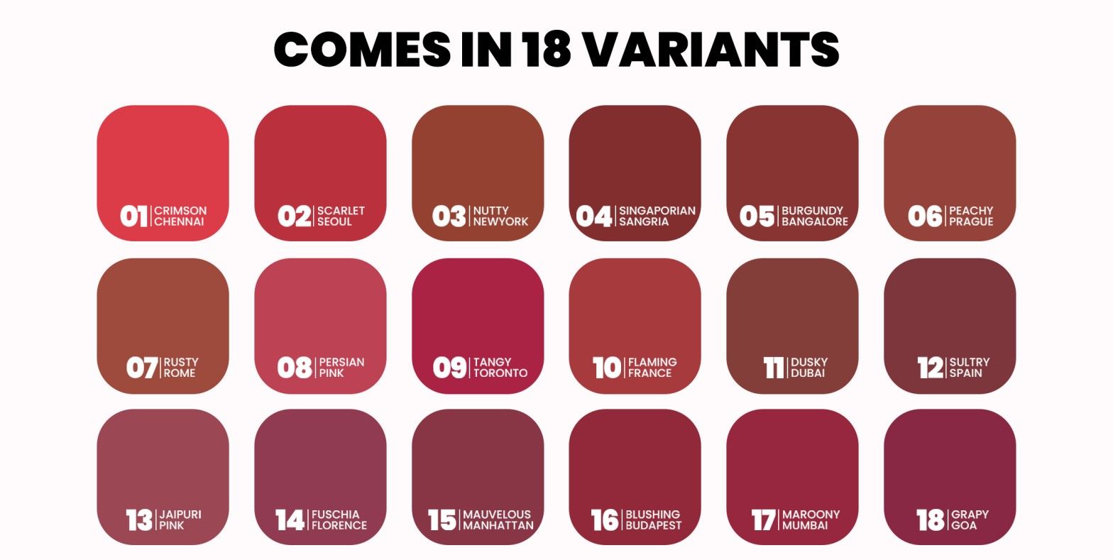 MARS Colorbum Liquid Matte Lipstick (05-Burgundy Bangalore)