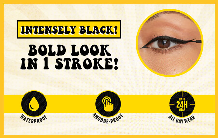 Maybelline NY The Colossal Bold Eyeliner, The Archies Collection, Black ...