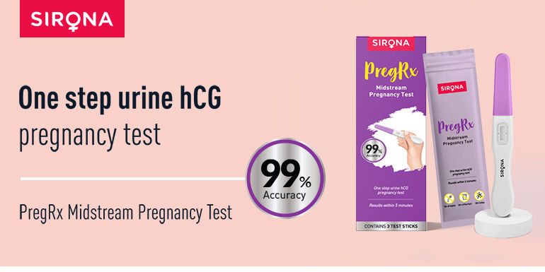Sirona Home Pregnancy Test Kit, Easy to Use Midstream Urine Test Kit ...