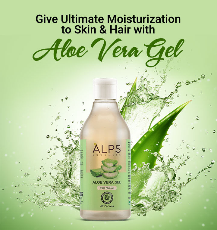 Alps Goodness Aloe Vera Gel 99% Pure (300ml)
