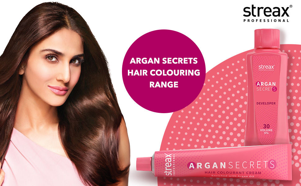 Streax Professional Developer for Argan Secret Colourant - 20 Volume 6% ...