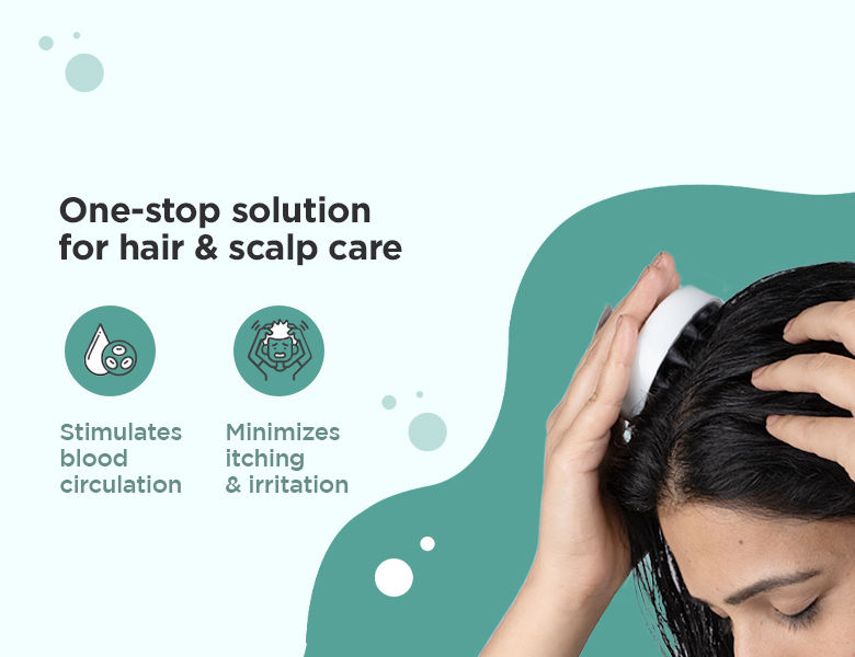 Pee Safe Sclap Massager | Shampoo & Conditioner Massager | Exfoliating ...