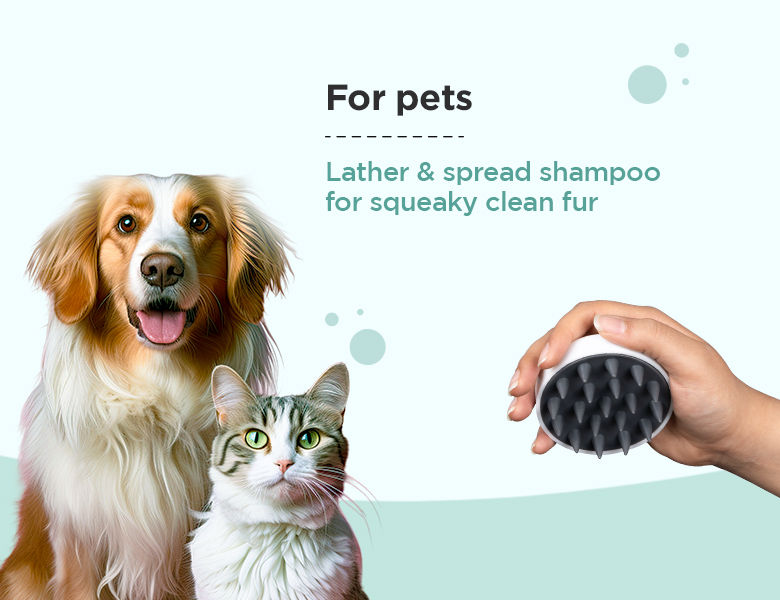 Pee Safe Sclap Massager | Shampoo & Conditioner Massager | Exfoliating ...