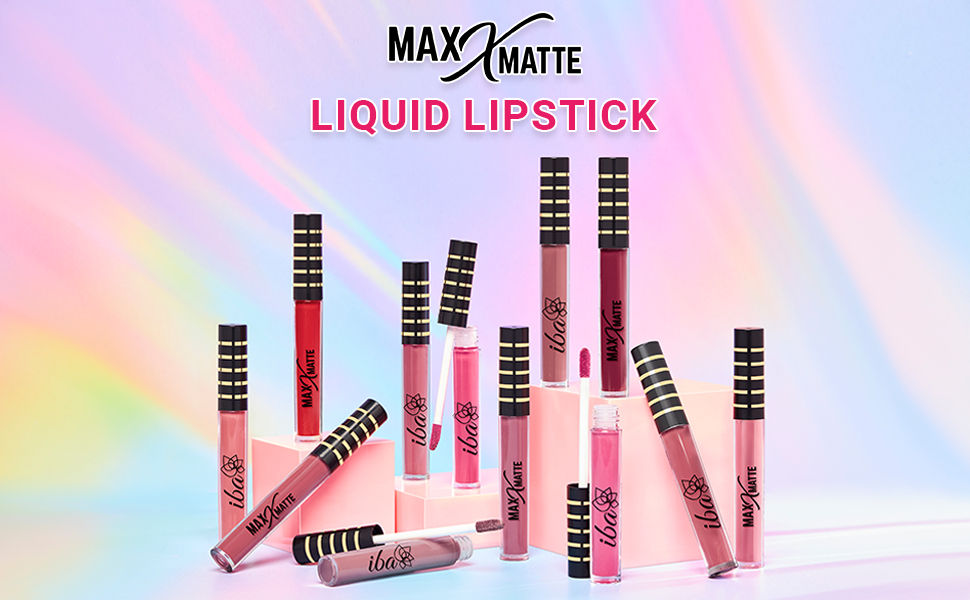 Iba Maxx Matte Liquid Lipstick – Sugar N Spice, 2.6 ml