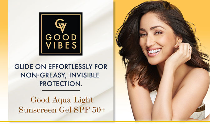 Good Vibes Aqua Light Sunscreen Gel SPF 50+ (50g)