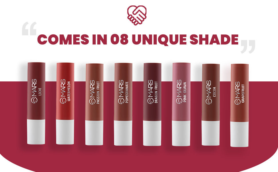 MARS Aqua Splash Tinted Lip Balm | 3.0 gm (04-PINK GUAVA)