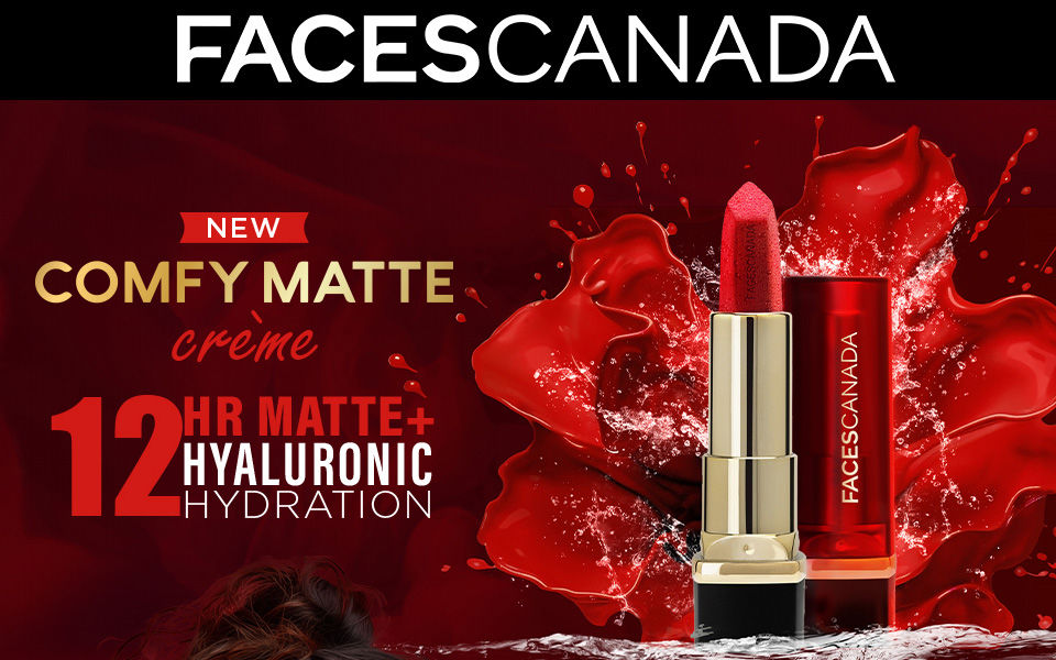FACES CANADA ComfyMatte Creme Lipstick - Head Up High 03 4.2g I 8 Hour ...