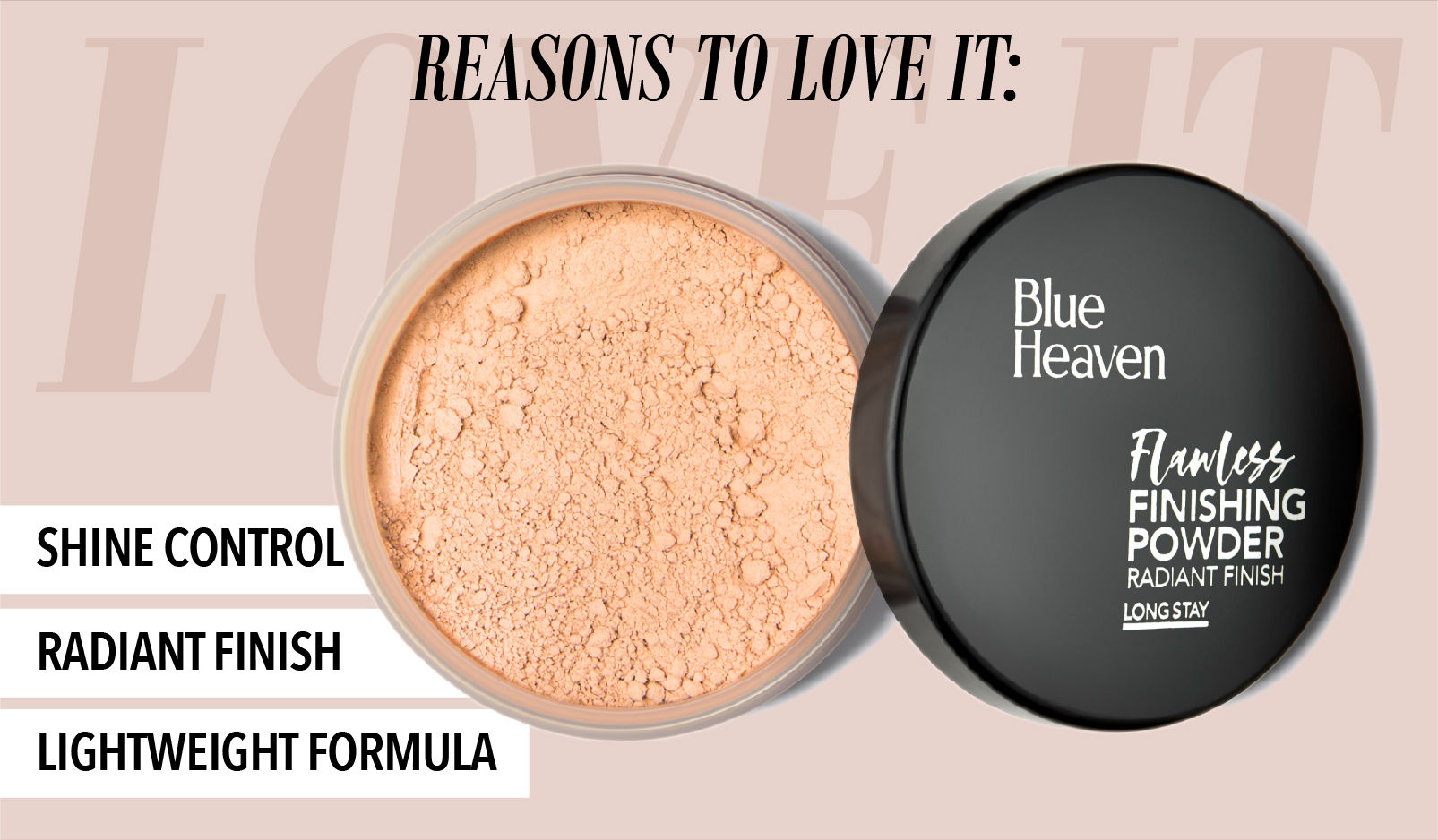 Buy Blue Heaven Saphire Make Up Translucent Powder - Natural (20 g ...