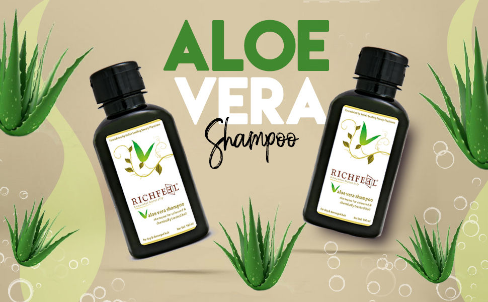 Richfeel Aloevera Shampoo (500 ml)