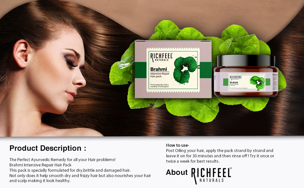 Richfeel Richfeel Brahmi Hair Mask (100 g)