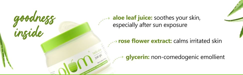 Buy Plum Hello Aloe Just Gel | For All Skin & Hair Types | Multi ...