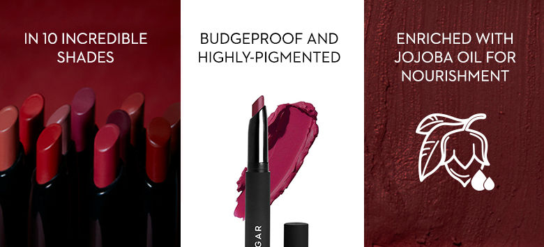 Buy SUGAR Cosmetics Matte Attack Transferproof Lipstick - 05 Tan Halen ...