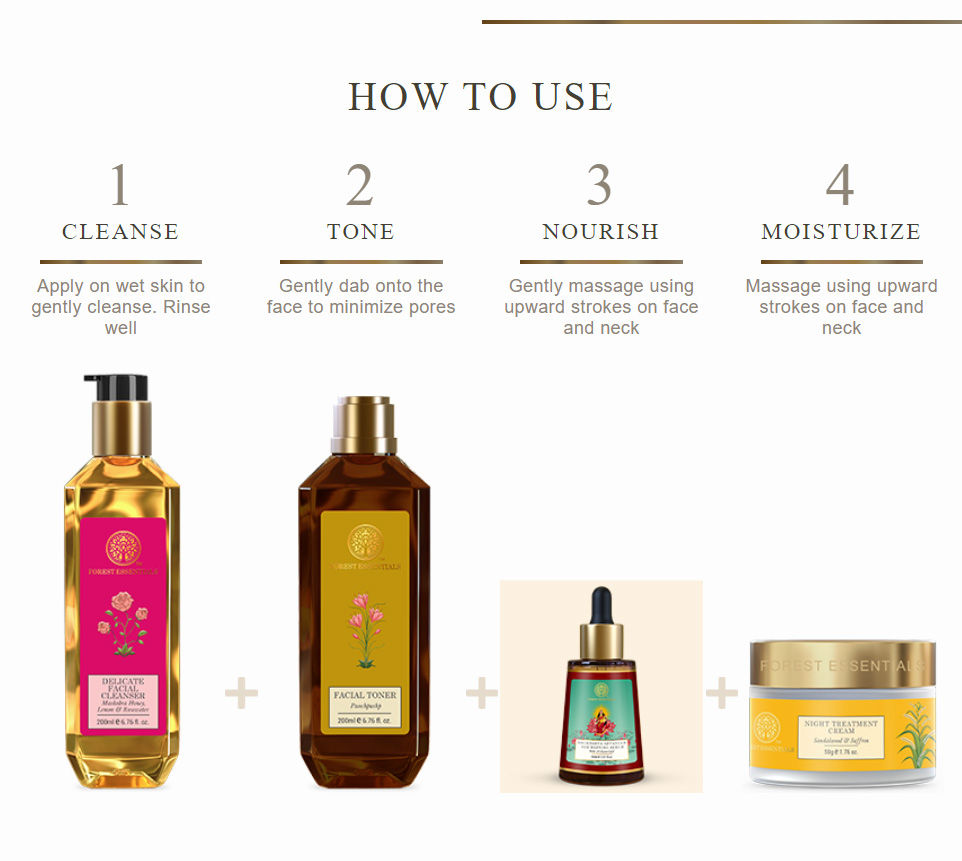 Forest Essentials Advanced Soundarya Age Defying Facial Serum With 24K ...