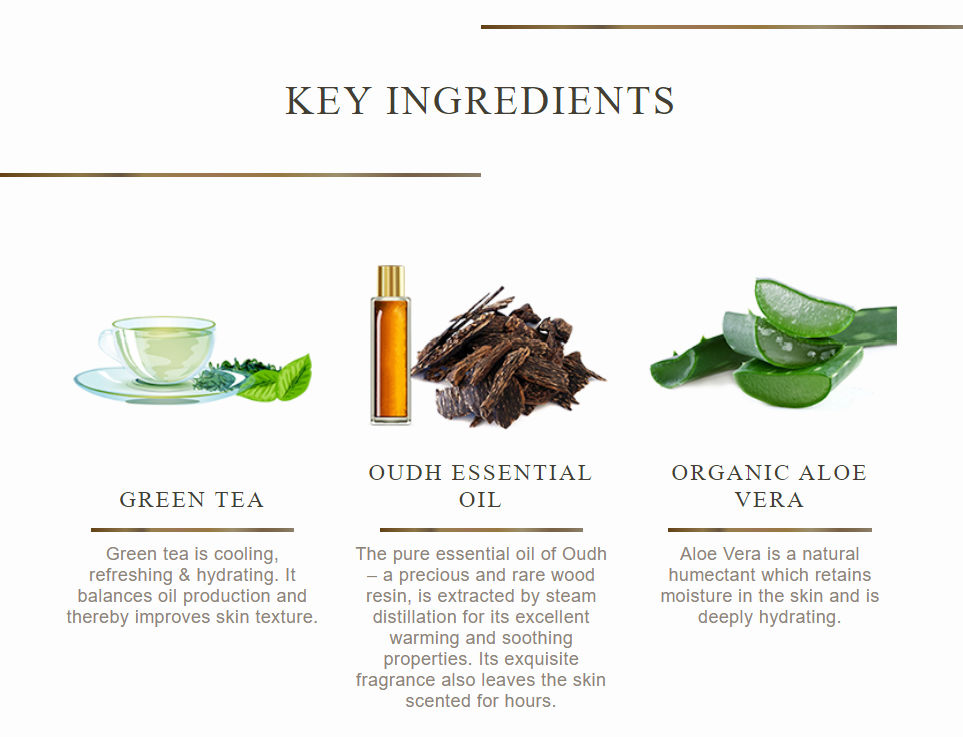 Forest Essentials Travel Size Silkening Shower Wash Oudh & Green Tea 50 ml