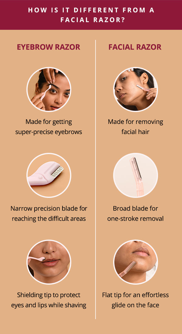 Carmesi Eyebrow razor