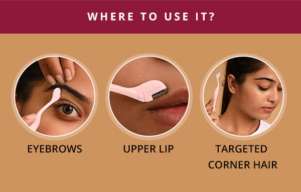 Carmesi Eyebrow razor