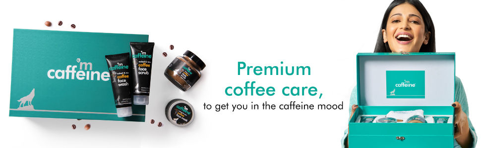 Buy Mcaffeine Coffee Mood Skin Care Gift Kit - 400 gm Online | Purplle