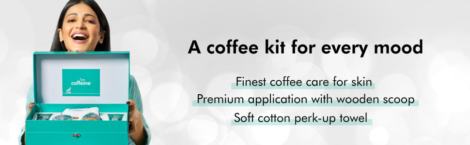 Buy Mcaffeine Coffee Mood Skin Care Gift Kit - 400 gm Online | Purplle